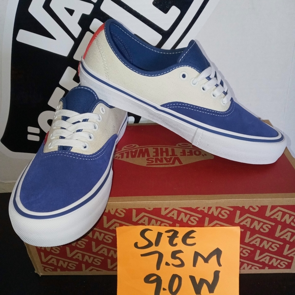 Vans | Shoes | Vans Authentic Pro Sz 75 Men 9 Woman | Poshmark